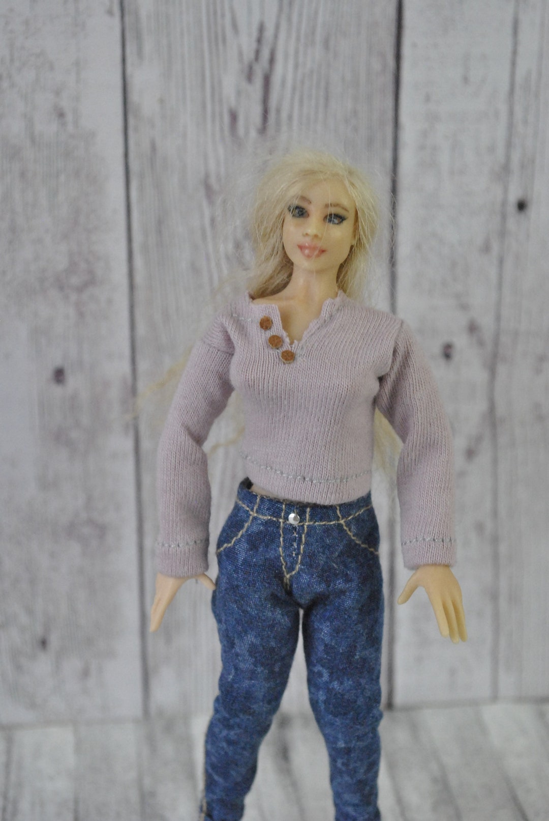 Beautiful Handmade Clothes for 1/12 Scale Female Dolls Zjakazumi,heidi ...