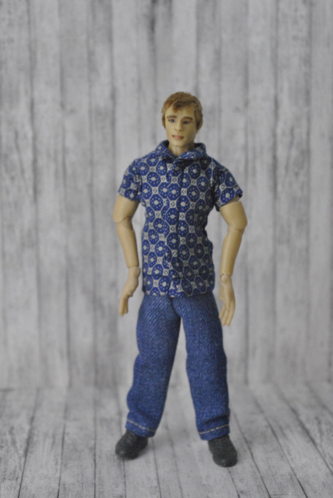 Beautiful Handmade Clothes for 1/12 Scale Male Dolls Zjakazumi,heidi ...