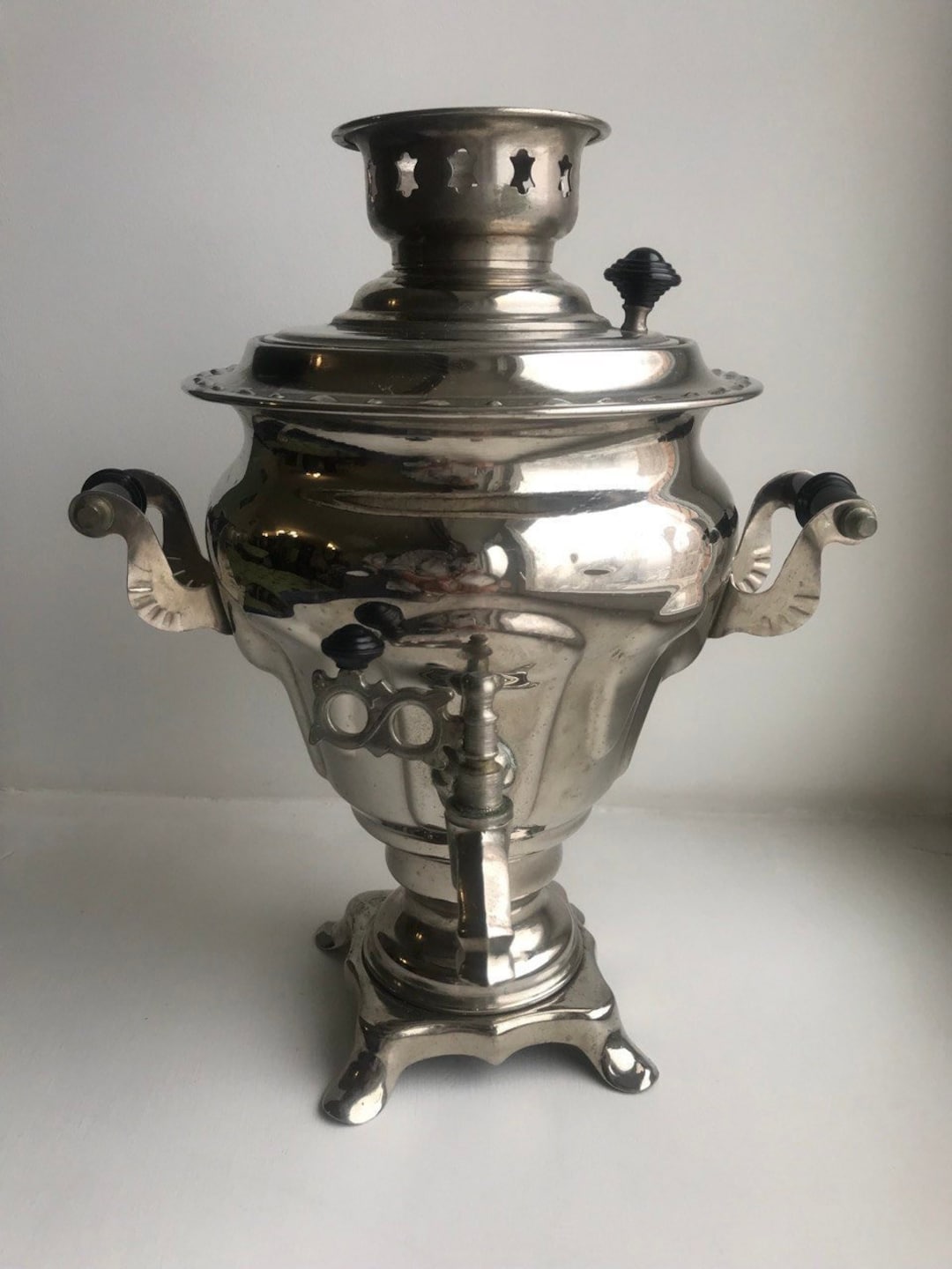 Vintage Working USSR Electric Samovar With Teapot, Metal Rare Samovar ...