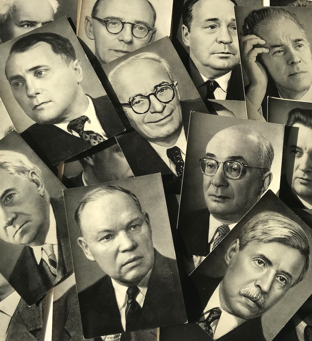 Set of 19 Post Card Ukrainian Soviet Writers Vintage Postcards Old ...