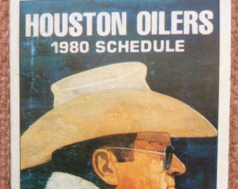 Houston oilers | Etsy