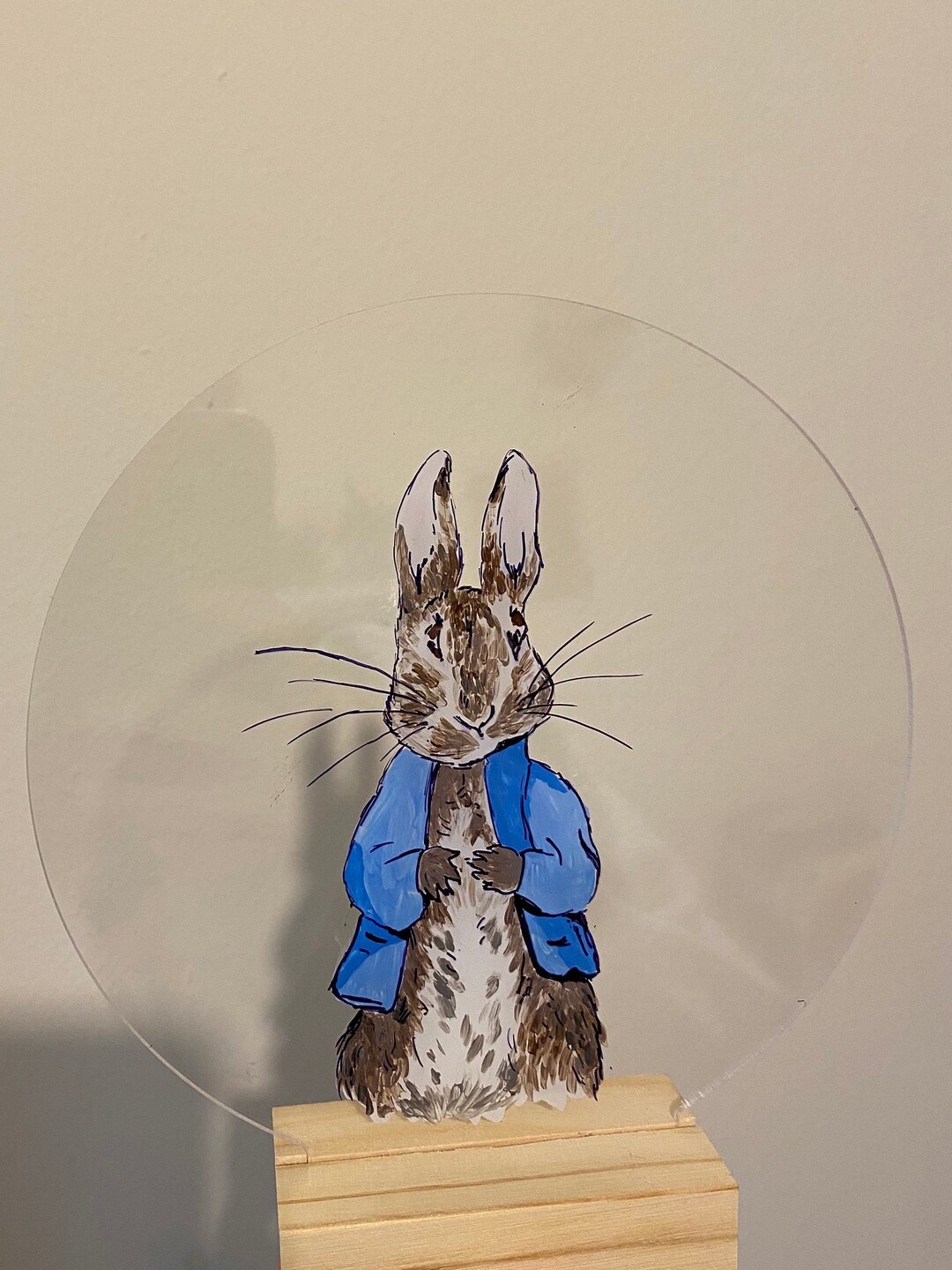 Peter Rabbit Acrylic Sign - Etsy