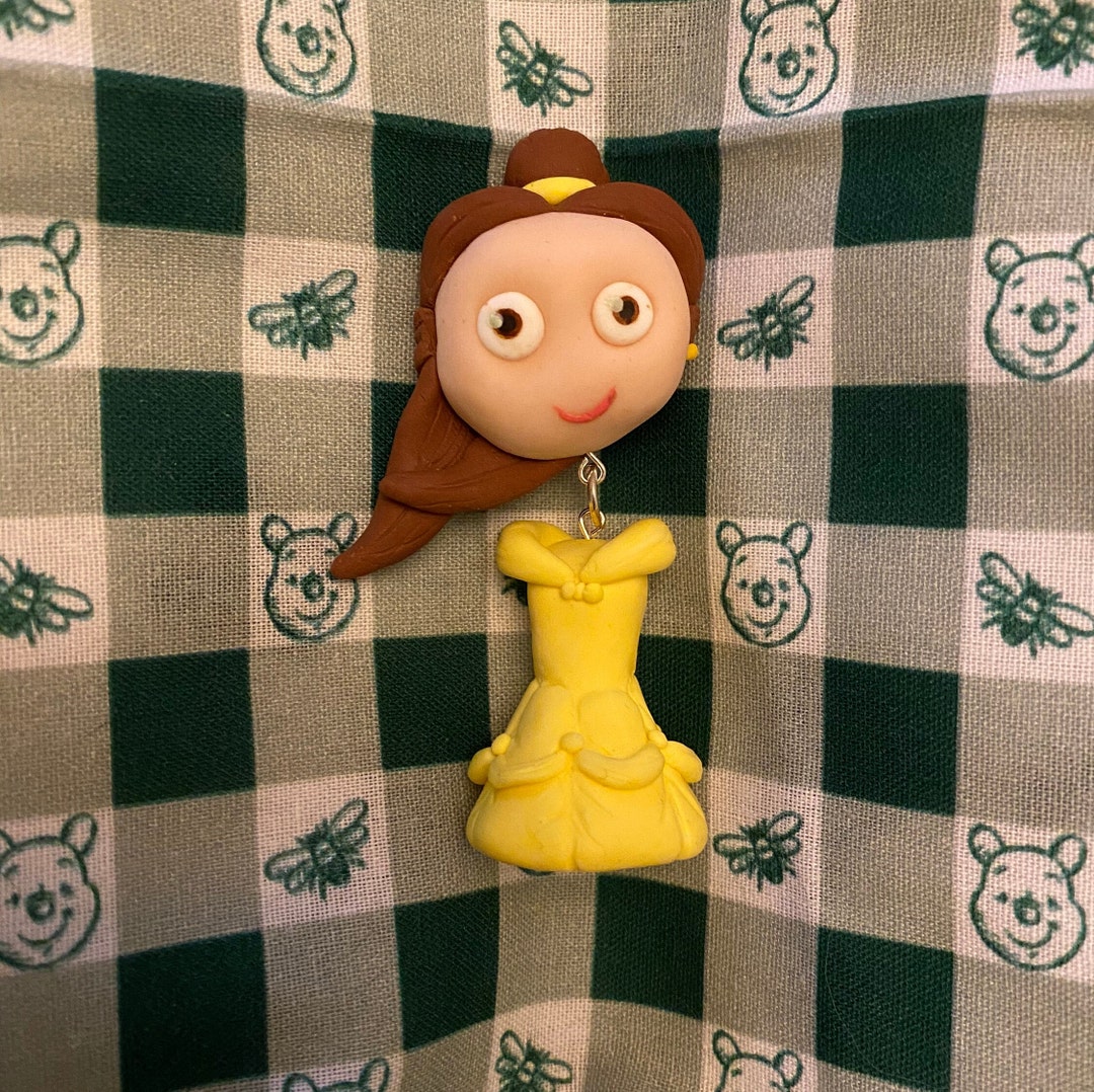 Belle Dangling Badge - Etsy