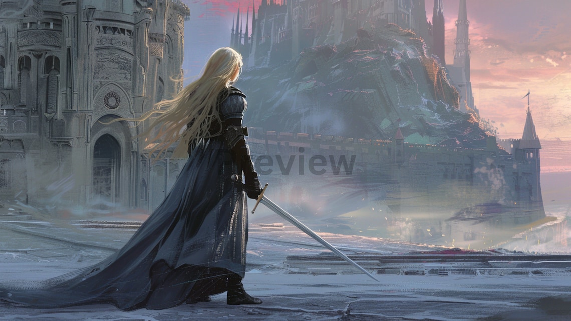 Celaena Throne of Glass Desktop Wallpaper TOG Fanart - Etsy