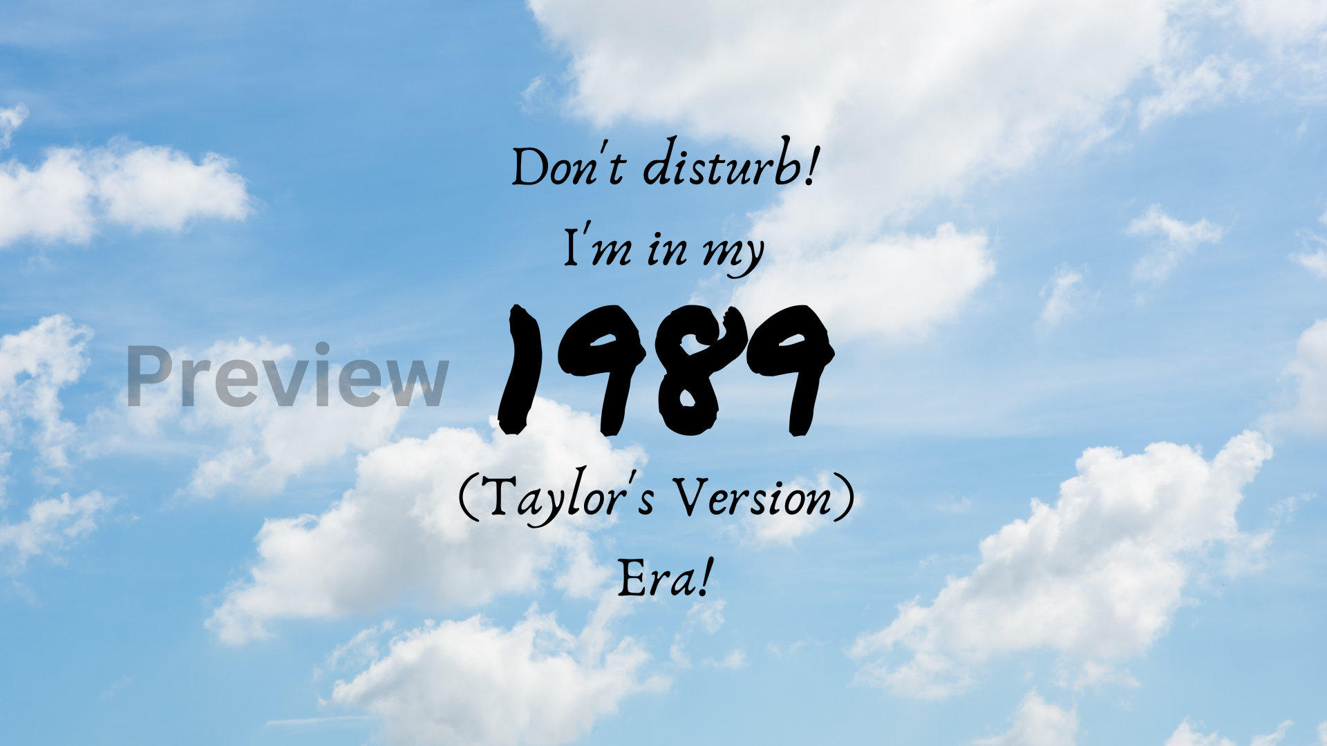 1989 Taylor's Version Desktop Wallpaper Taylor Swift - Etsy