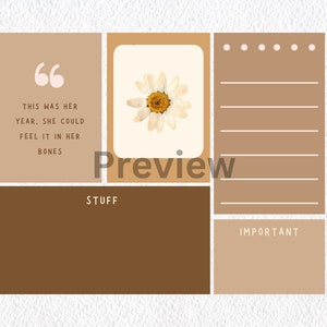 January 2024 Neutral Desktop Organizer Calendar Wallpaper Instant ...