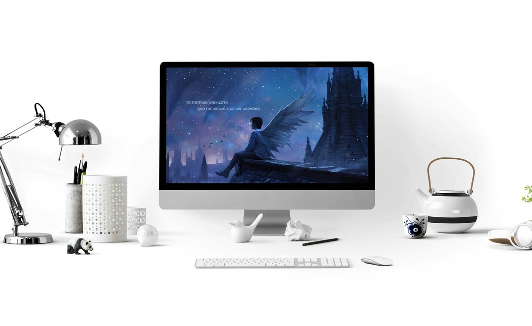 Rhys Velaris Desktop Wallpaper ACOTAR ACOMAF Fanart - Etsy