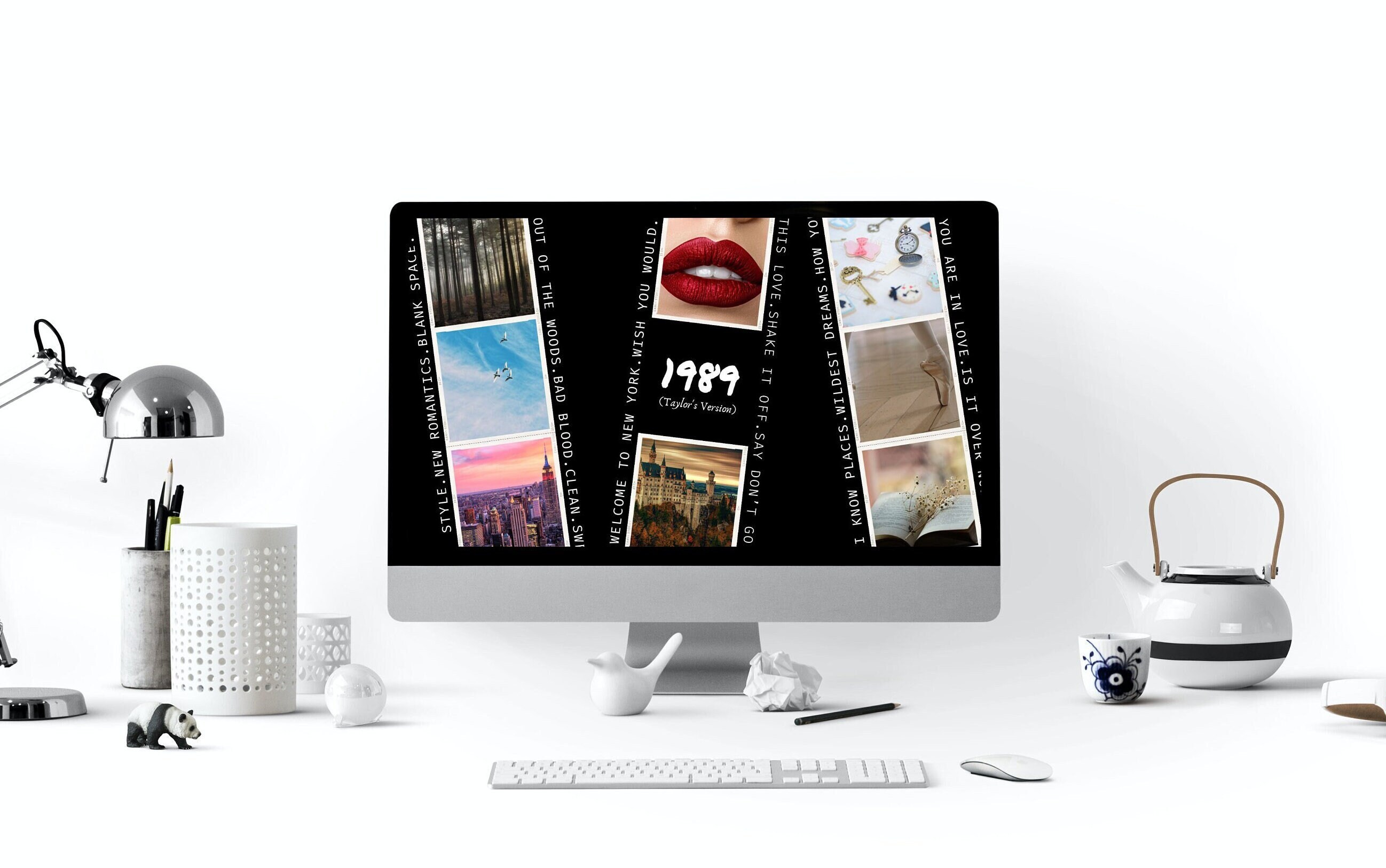 1989 Taylor's Version Desktop Wallpaper Taylor Swift - Etsy