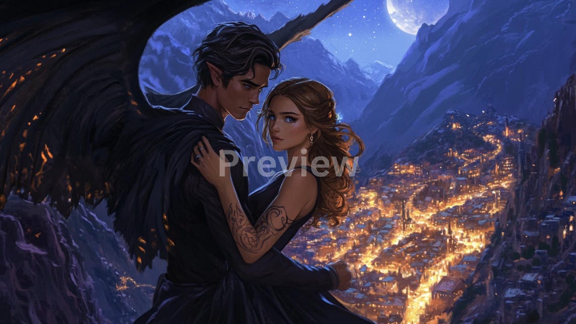 ACOMAF Feyre Rhysand Velaris Desktop Wallpaper ACOTAR - Etsy