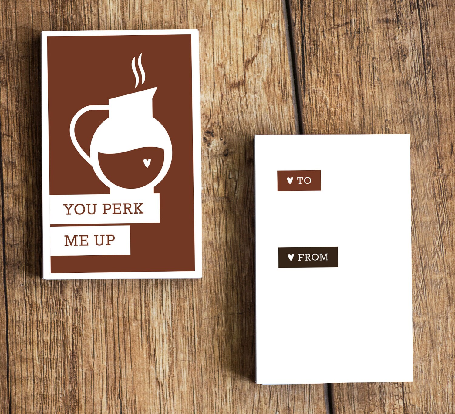 Funny Coffee-themed Valentine's Day Card 4-pack Download and Print ...