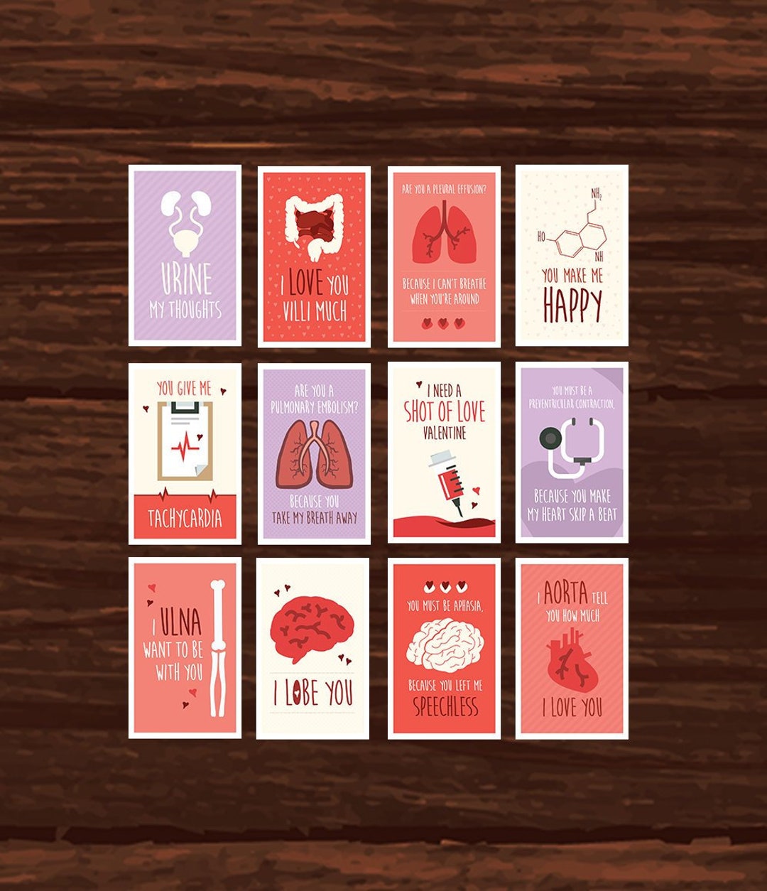 Funny Medical Valentine's Day Card Download - 12 Printable Valentine ...