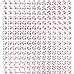 1111 DOODLE BASEBALL Planner Stickers Baseball Stickers Baseball Games ...