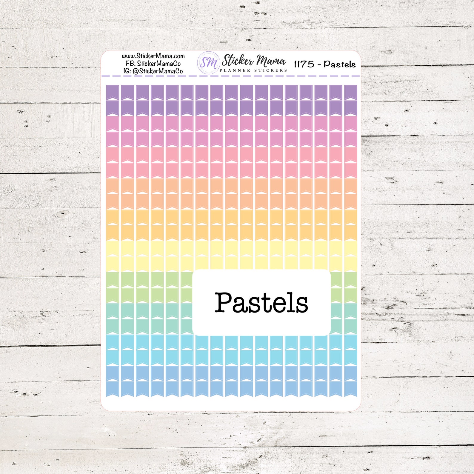 PLANNER FLAGS 1175 Planner Sticker Flags Flag for Planners - Etsy