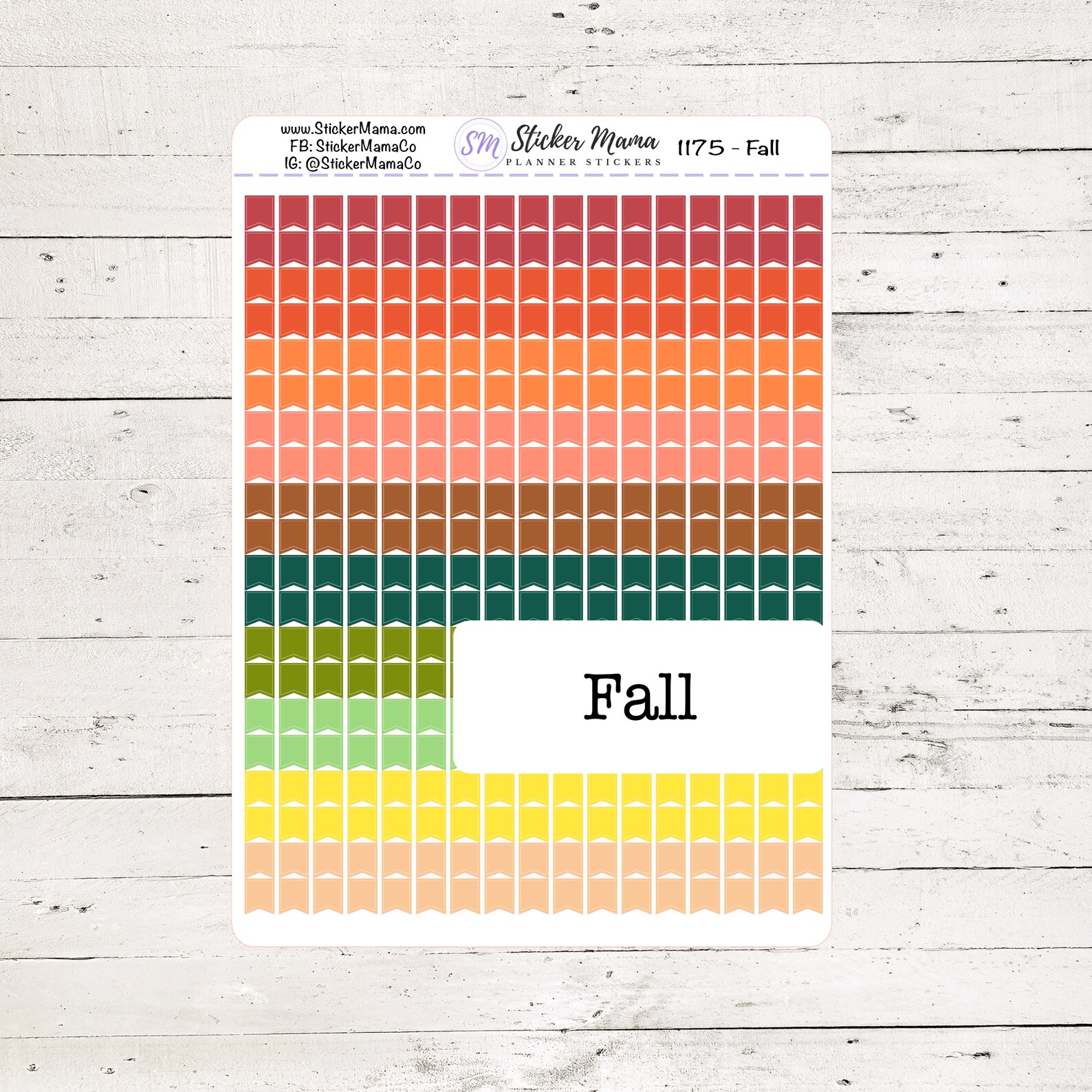 PLANNER FLAGS 1175 Planner Sticker Flags Flag for Planners - Etsy