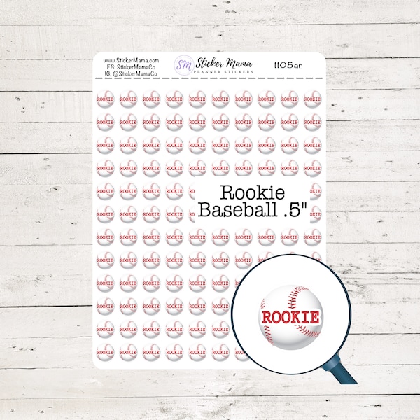 Baseball Stickers - Etsy