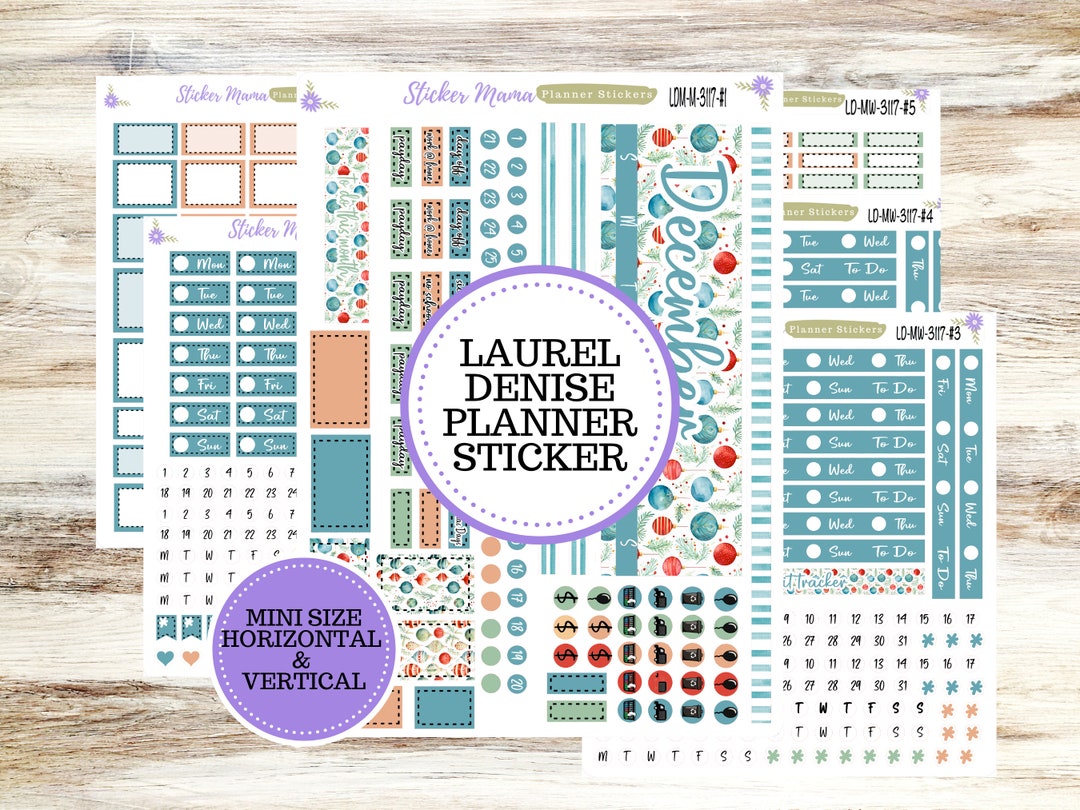 LAUREL DENISE MINI Planner Kit 3117 Laurel Denise Kit Laurel Denise ...