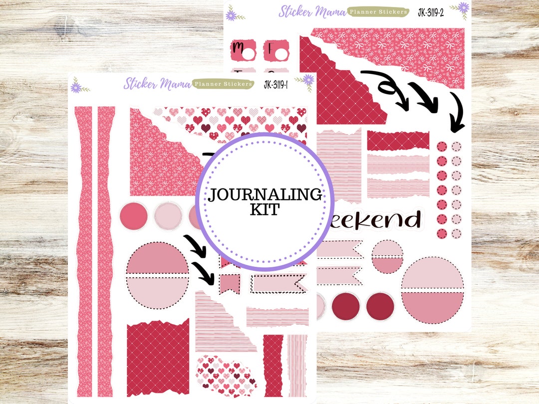 JOURNALING KIT || #3119 || Heartfelt Joy || Journal Planner || Planner ...