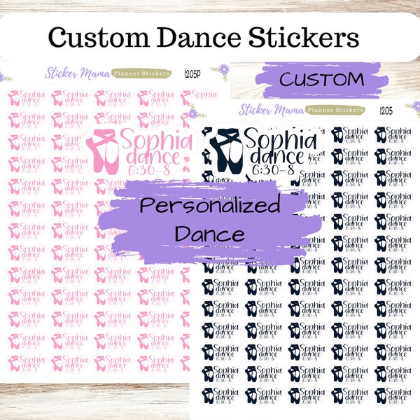 Dance Stickers - Etsy