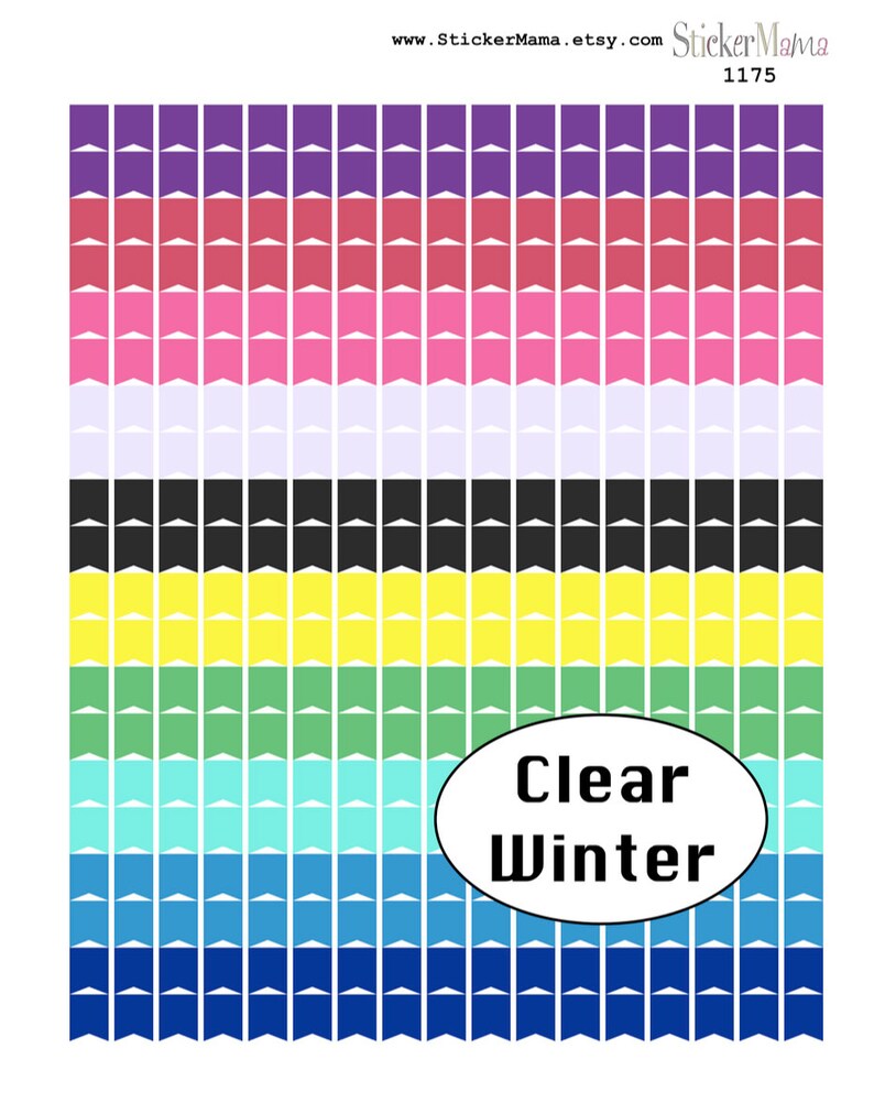 PLANNER FLAGS 1175 Planner Sticker Flags Flag for Planners | Etsy