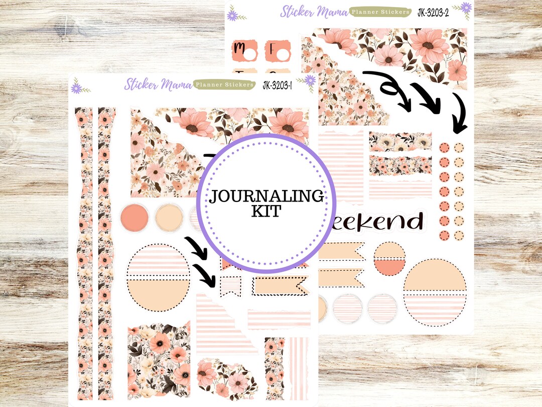 JOURNALING KIT || #3203 || Pretty in Pink || Journal Planner || Planner ...