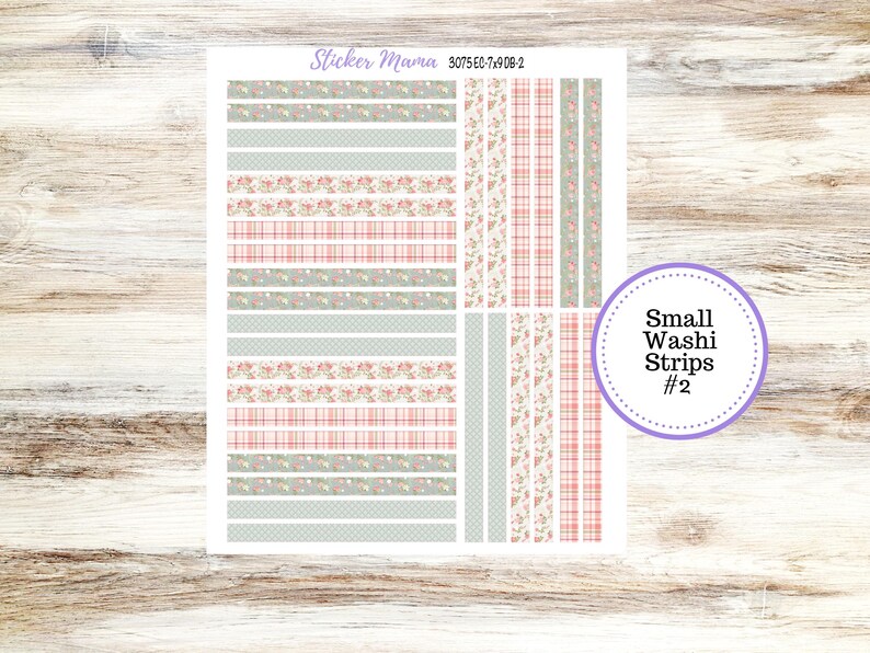 ERIN CONDREN Dashboard Planner Kit DB-3075 || Shabby Chic || Dashboard ...