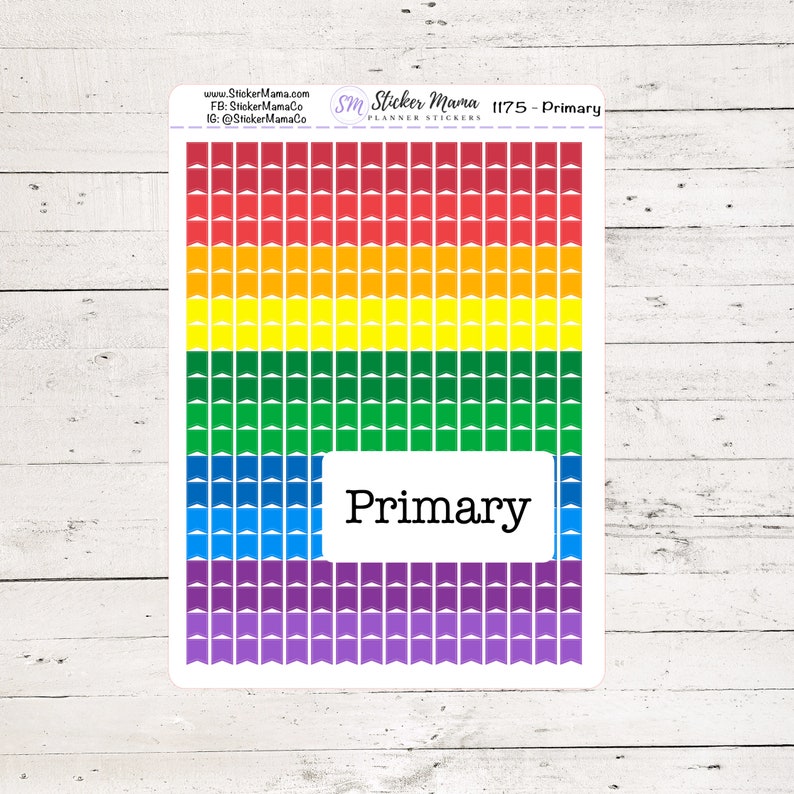 PLANNER FLAGS 1175 Planner Sticker Flags Flag for Planners - Etsy