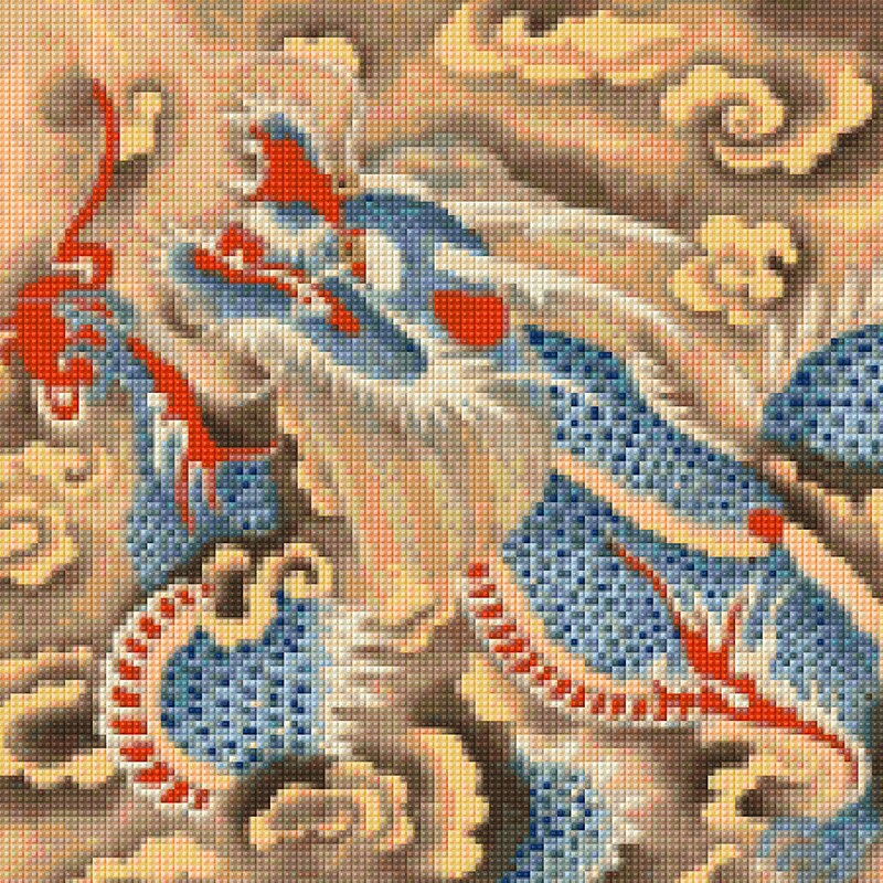 Dragon Cross Stitch - Etsy UK