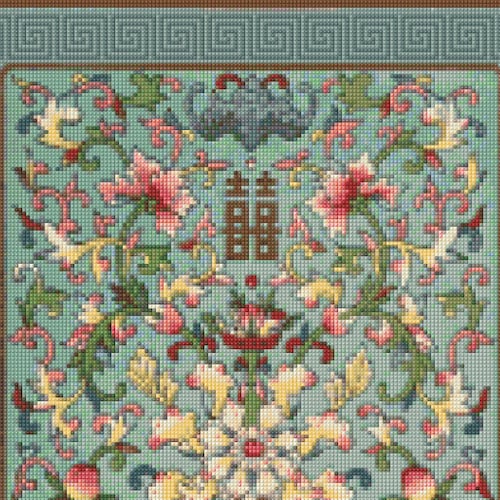 Chinese Tapestry Cross Stitch Pattern PDF Instant | Etsy