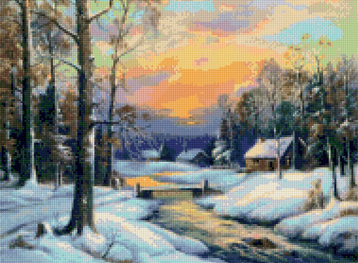 Vintage Wm Thompson 'in Winters Ermine Robe' Cross - Etsy