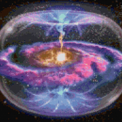 Black Hole Cross Stitch Pattern PDF Instant Download - Etsy