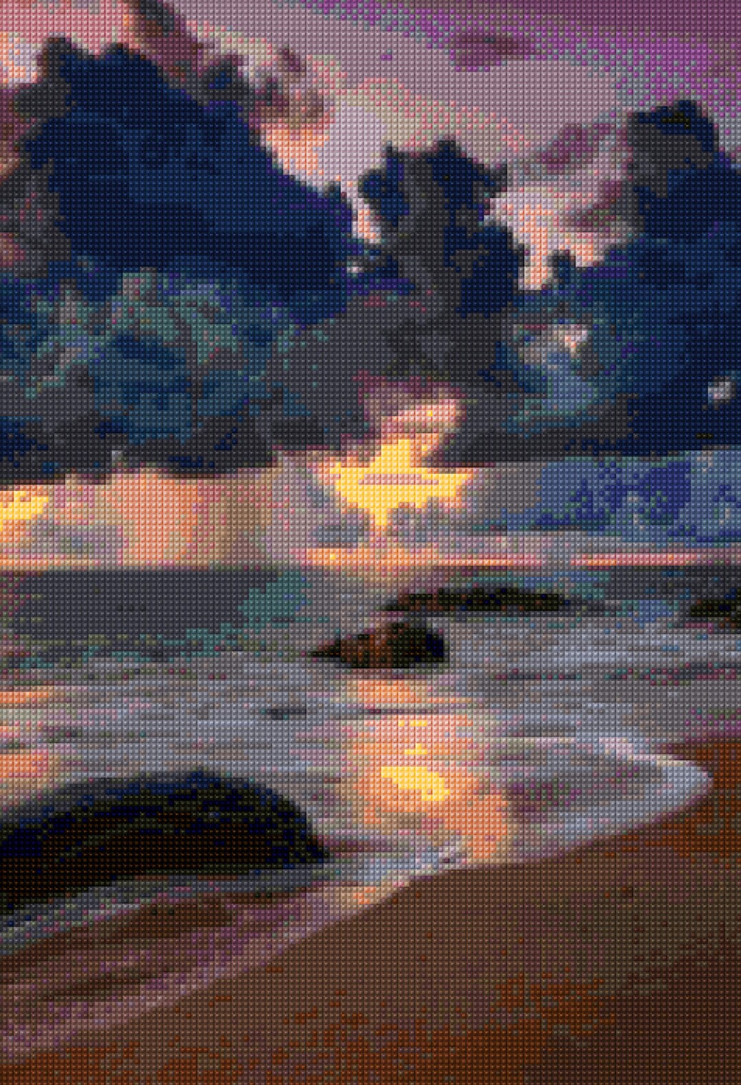 Ocean Storm Cross Stitch Pattern PDF - Instant Download! - Etsy