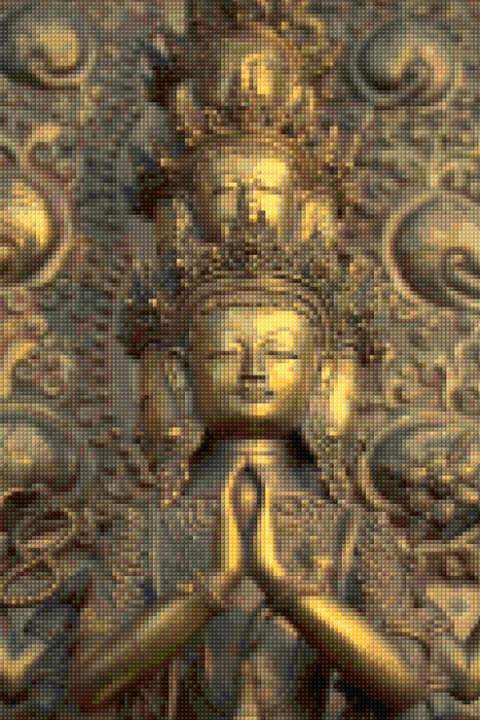 Sacred Buddha Cross Stitch Pattern - PDF - Instant Download! - Etsy