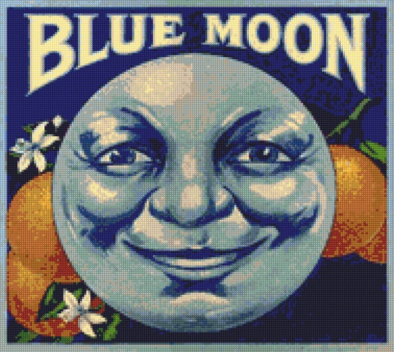 Blue Moon Label