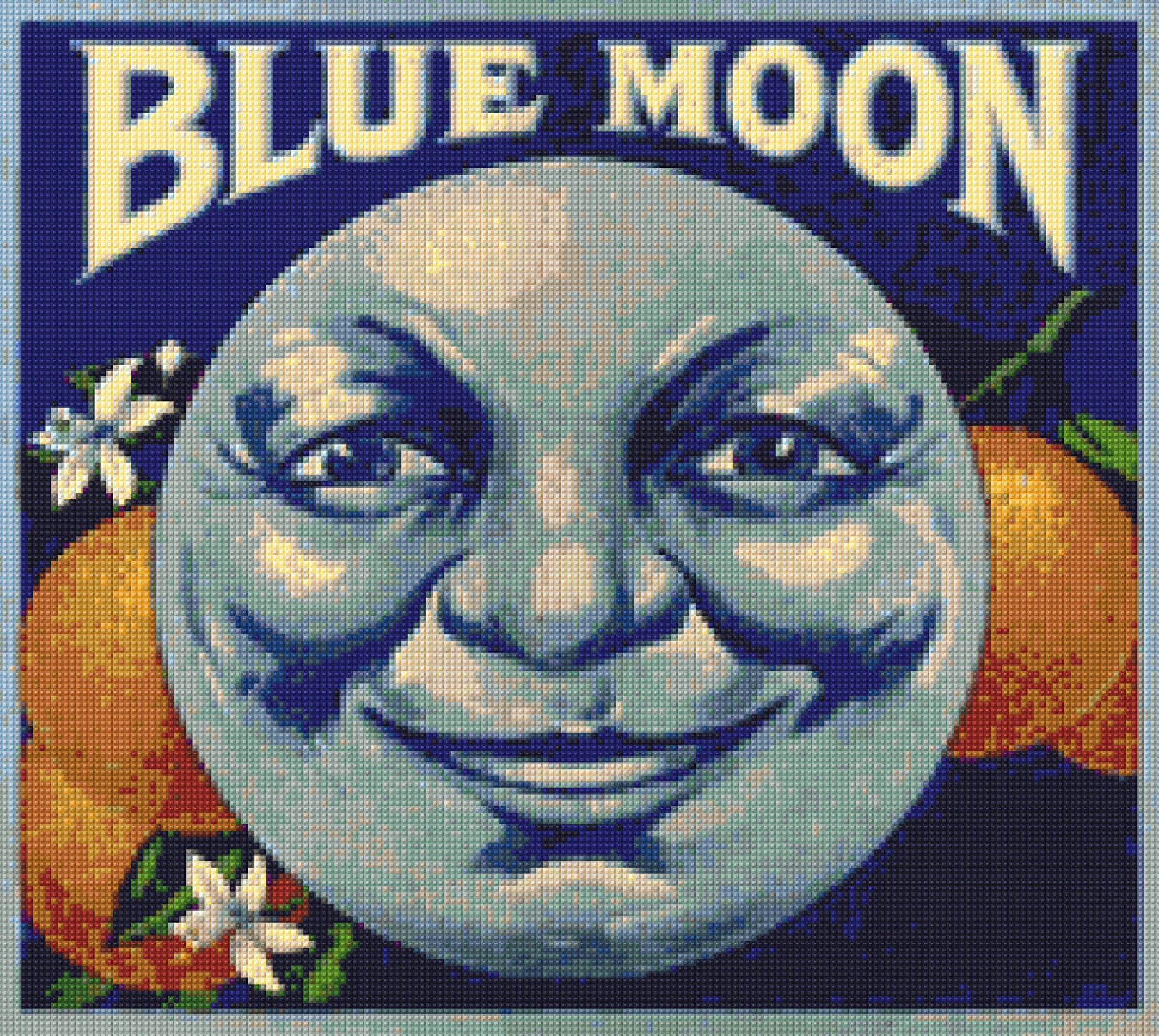 Blue Moon Label