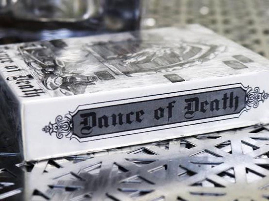 Dance of Death Playing Cards – Poker Art Deck – Hand-drawn Gothic Poker ...