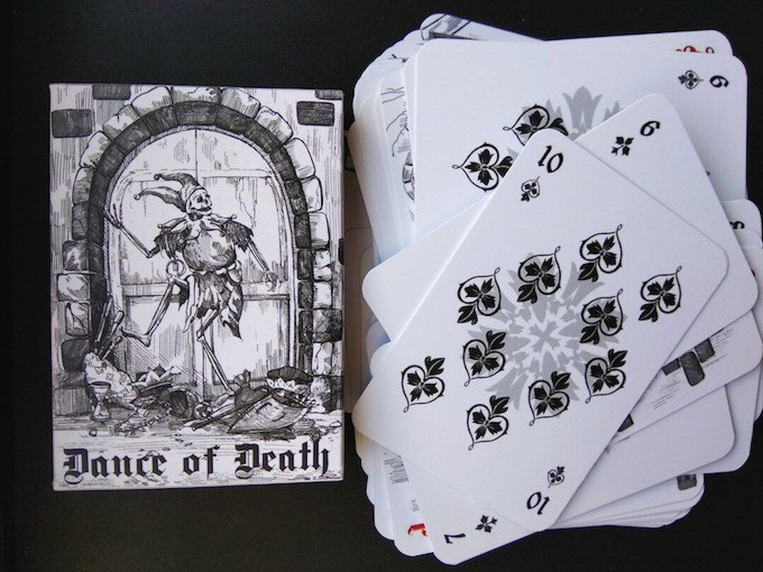 Dance and Death Playing Cards, Dance Deck Poker Cards, Unique Plying ...
