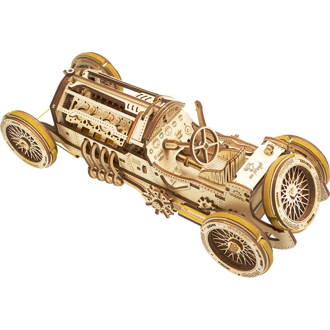 wooden-3d-car-model-kit-race-car-plywood-puzzle-adult-etsy