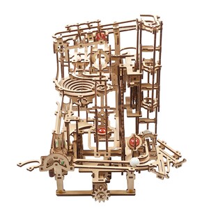 Marble Run Stepped Hoist 3D Wooden Logic Puzzle for Adults - Etsy