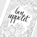 Bon Appetit, Instant Download, Printable Motivational Quotes, Zentangle ...