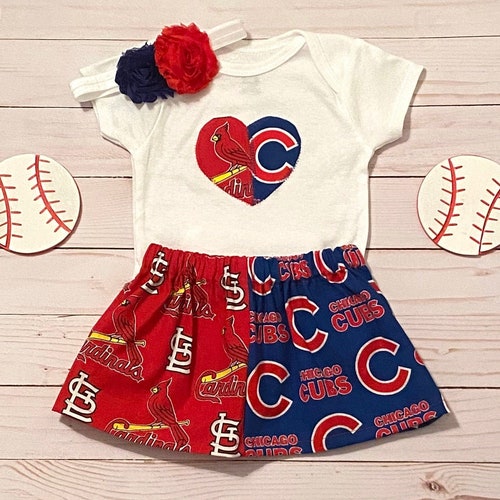 Cardinals and Cubs House Divided Outfit House Divided Baby - Etsy