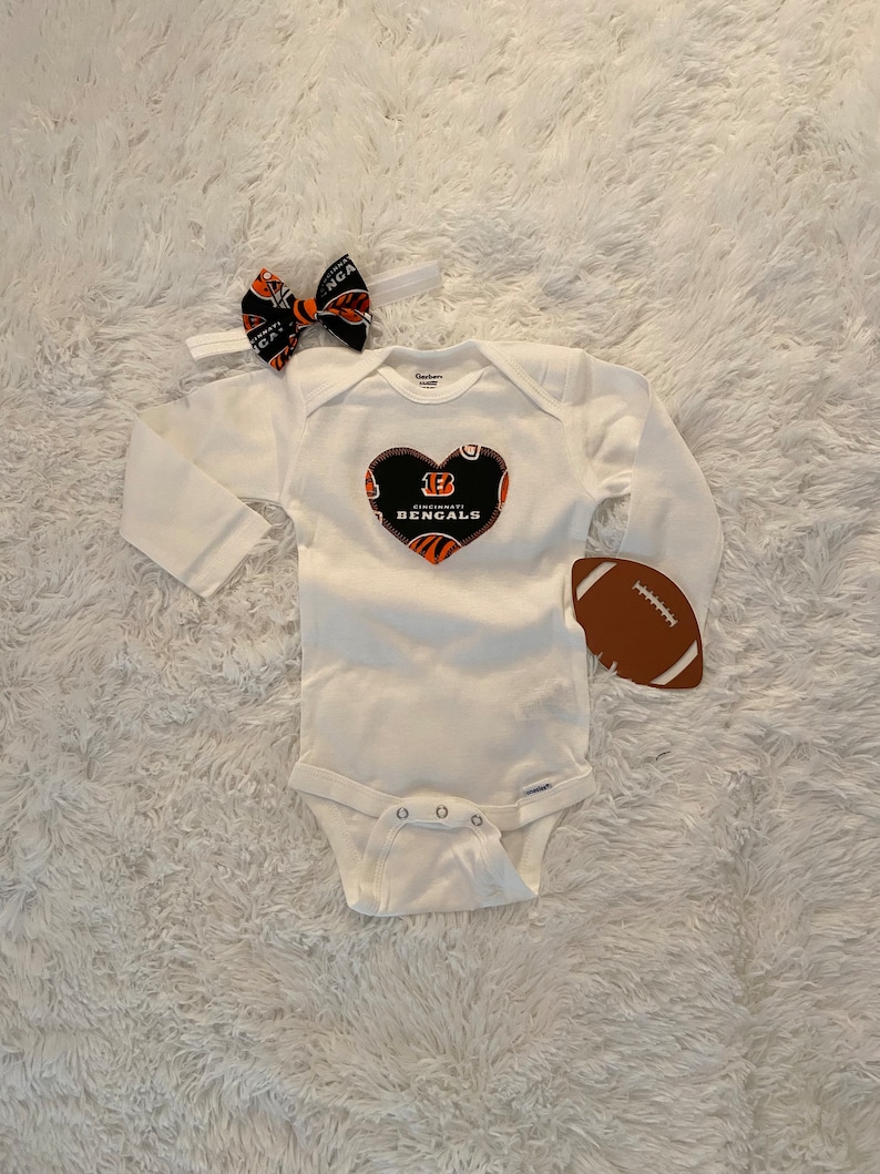 Cincinnati Bengals Baby, Cincinnati Bengals Outfit, Bengals Baby Girl ...