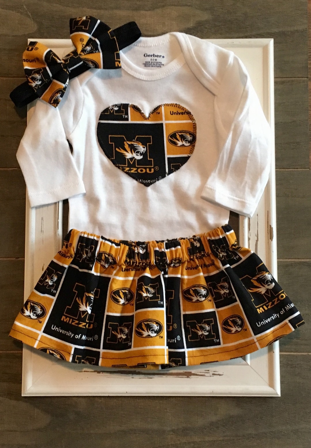 Mizzou Baby Outfit Mizzou Baby Mizzou Headband - Etsy