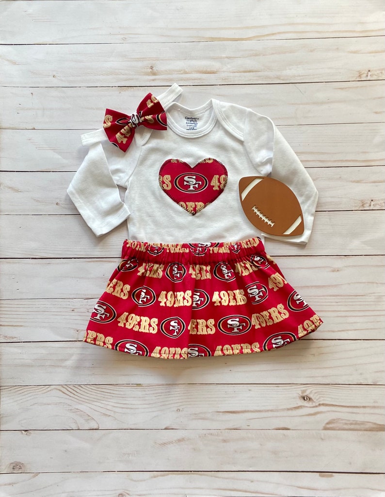 San Francisco 49ers Baby 49ers Baby Girl San Francisco 49ers - Etsy