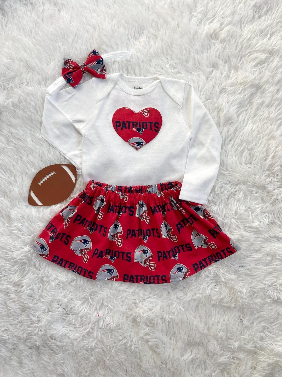 Patriots Baby, New England Patriots Baby, Skirt Set, Football Fan - Etsy