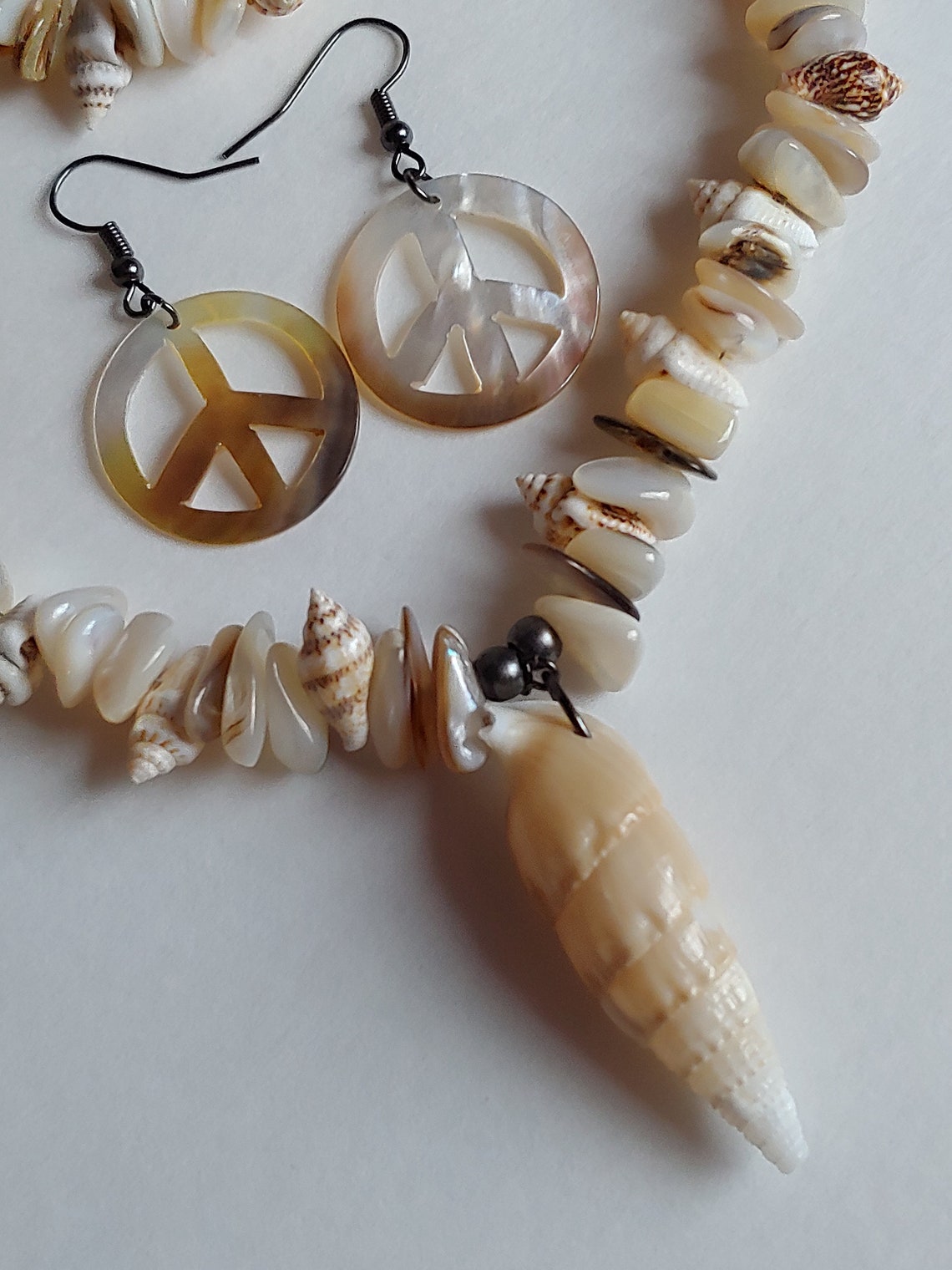 Gold Lip Shell and Nassa Shell With Japanese Shell Focal - Etsy