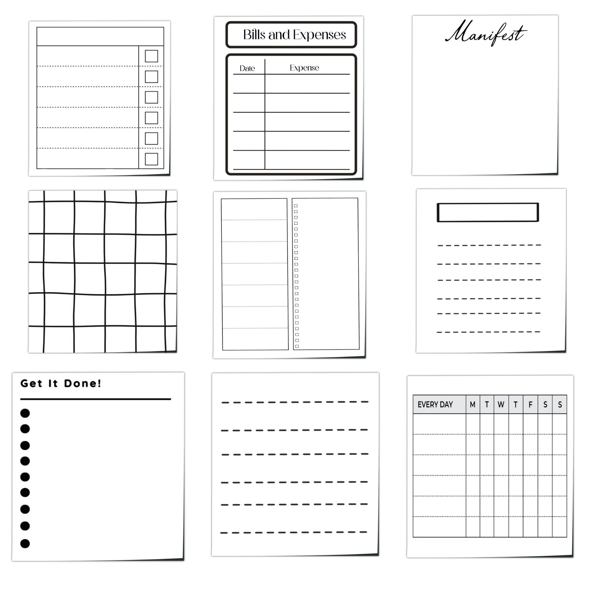 Goodnotes Digital Stickers 40 Digital Sticky Note Cleaning - Etsy