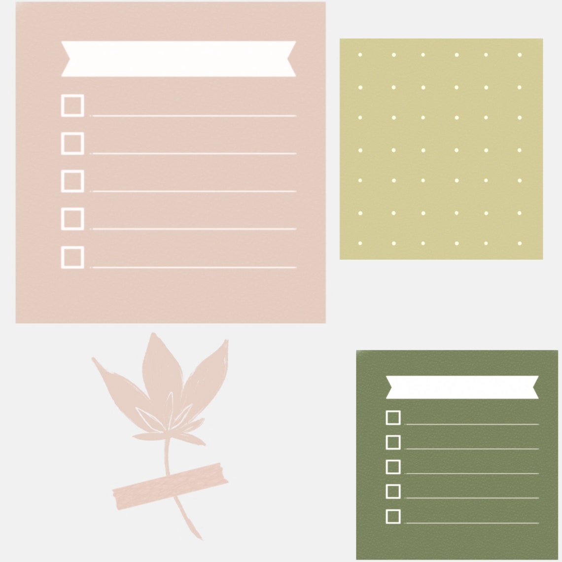 Goodnotes Digital Stickers 105 Stickers Precropped - Etsy