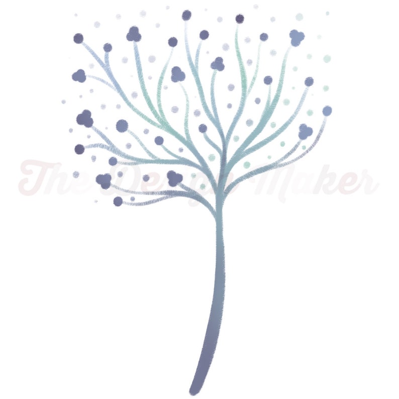 Botanical Clip Art, Plants, Leaves, Foliage, Download Digital Image ...