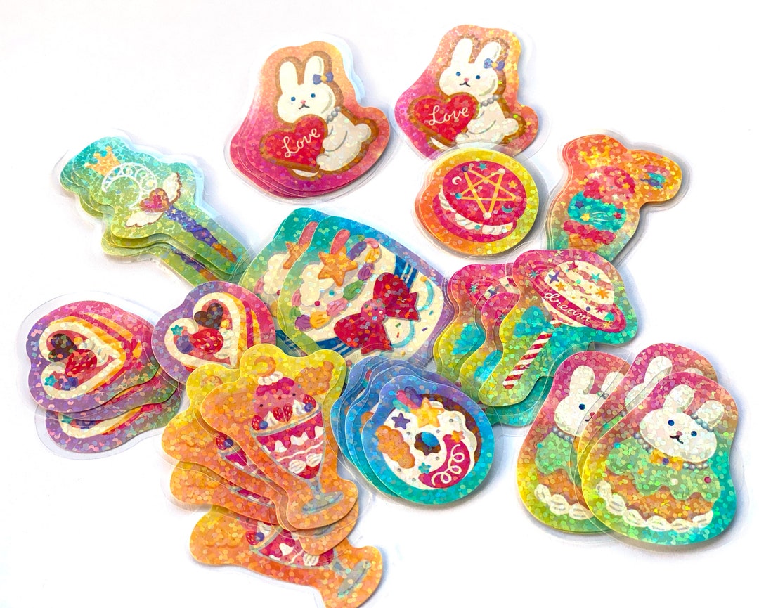 Bunnies, Stickers, Stickers, - Etsy