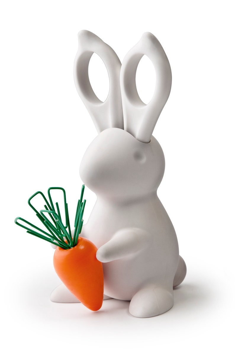 Desk Bunny Storage Scissors and Paper Clips - Etsy
